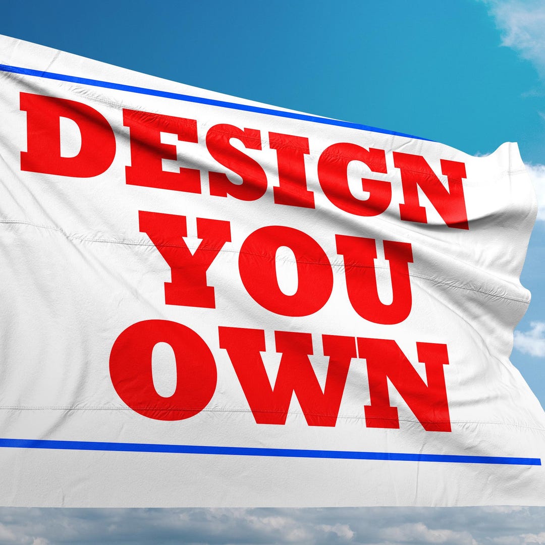 Personalized 3x5 Ft Flags • Customized Event Banners • Perfect for Wall ...