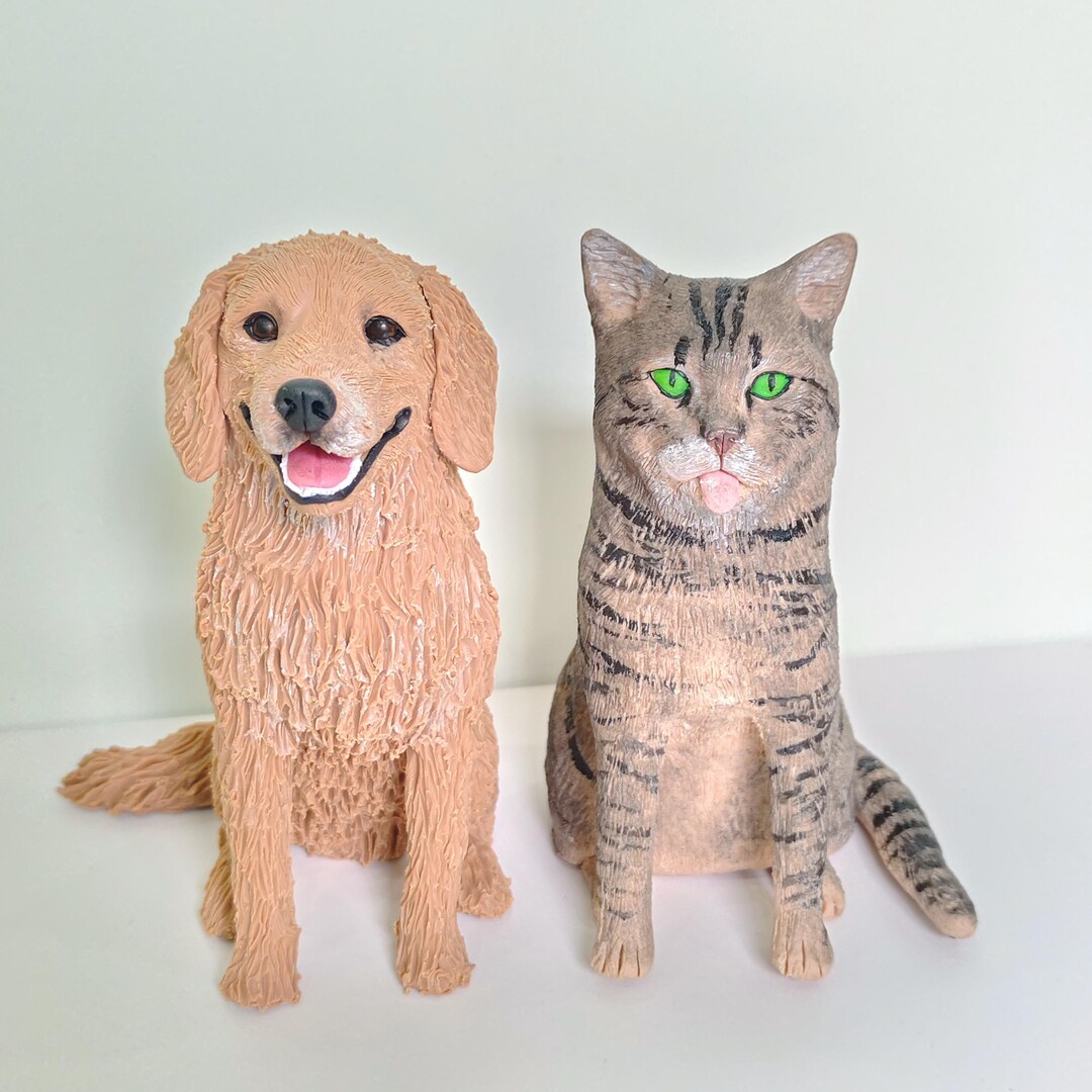 Pet Bobbleheads, 3D Statues of People and Animals, Custom Dog, Cat Fox ...