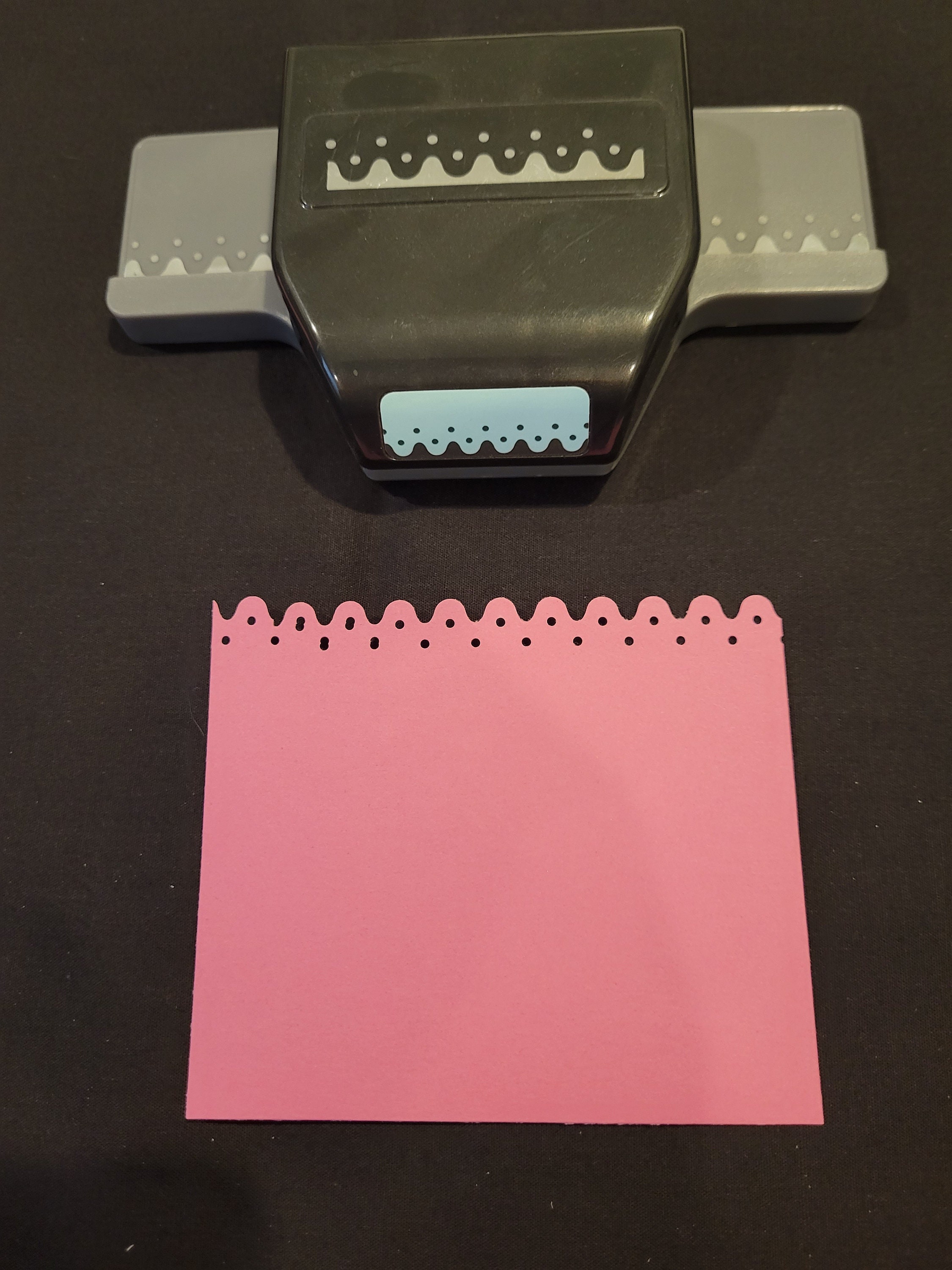 EK Success ~ EK Tools ~ Large Ripple and Dot Border Punch - Etsy