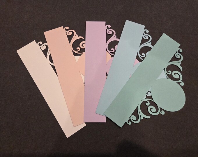 Scroll Lace Edge Overlays With Focal Frame - Set of 5 - DIY Cardmaking ...