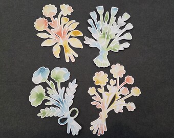 Flower Lace Edge Overlays - Set of 5 - DIY Cardmaking or Scrapbooking ...