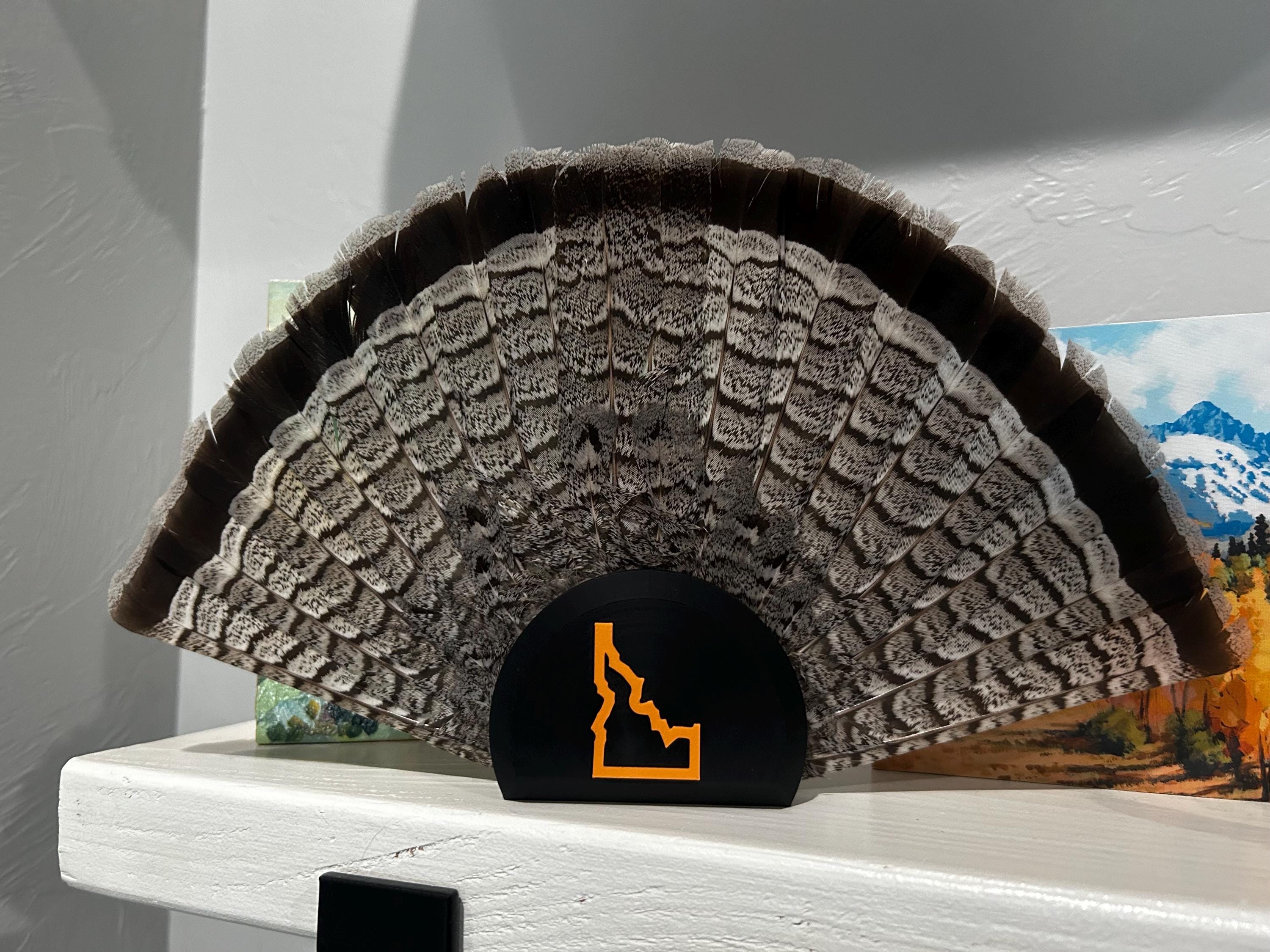 Custom Grouse Fan Mount - Etsy
