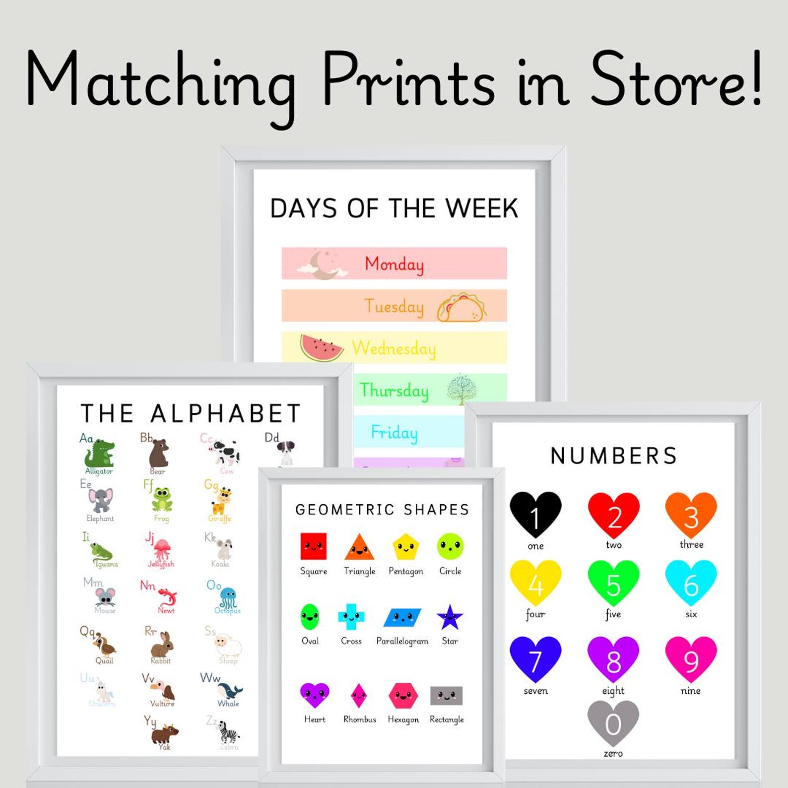 Months of the Year, Rainbow, Weather Seasons, Preschool Classroom ...