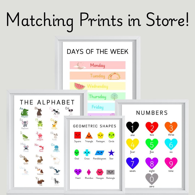 Months of the Year, Rainbow, Weather Seasons, Preschool Classroom ...