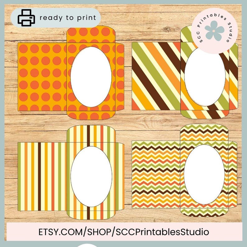 Fall Fling Printable Cocoa Wrapper Kit, Customize & Print at Home Hot ...