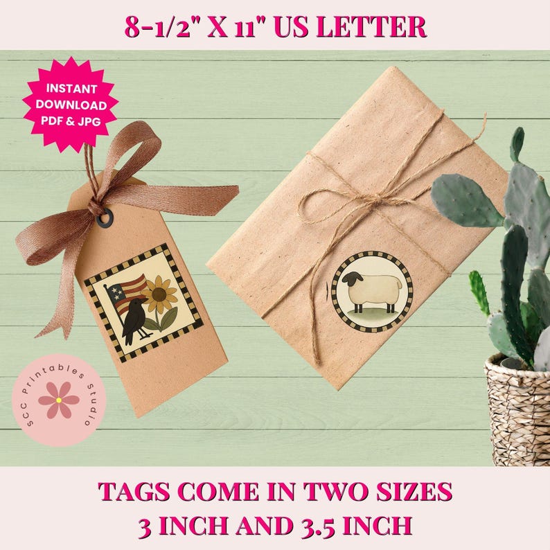 Primitive Americana Sheep, Crow, Salt Block Houses, Sunflowers ...