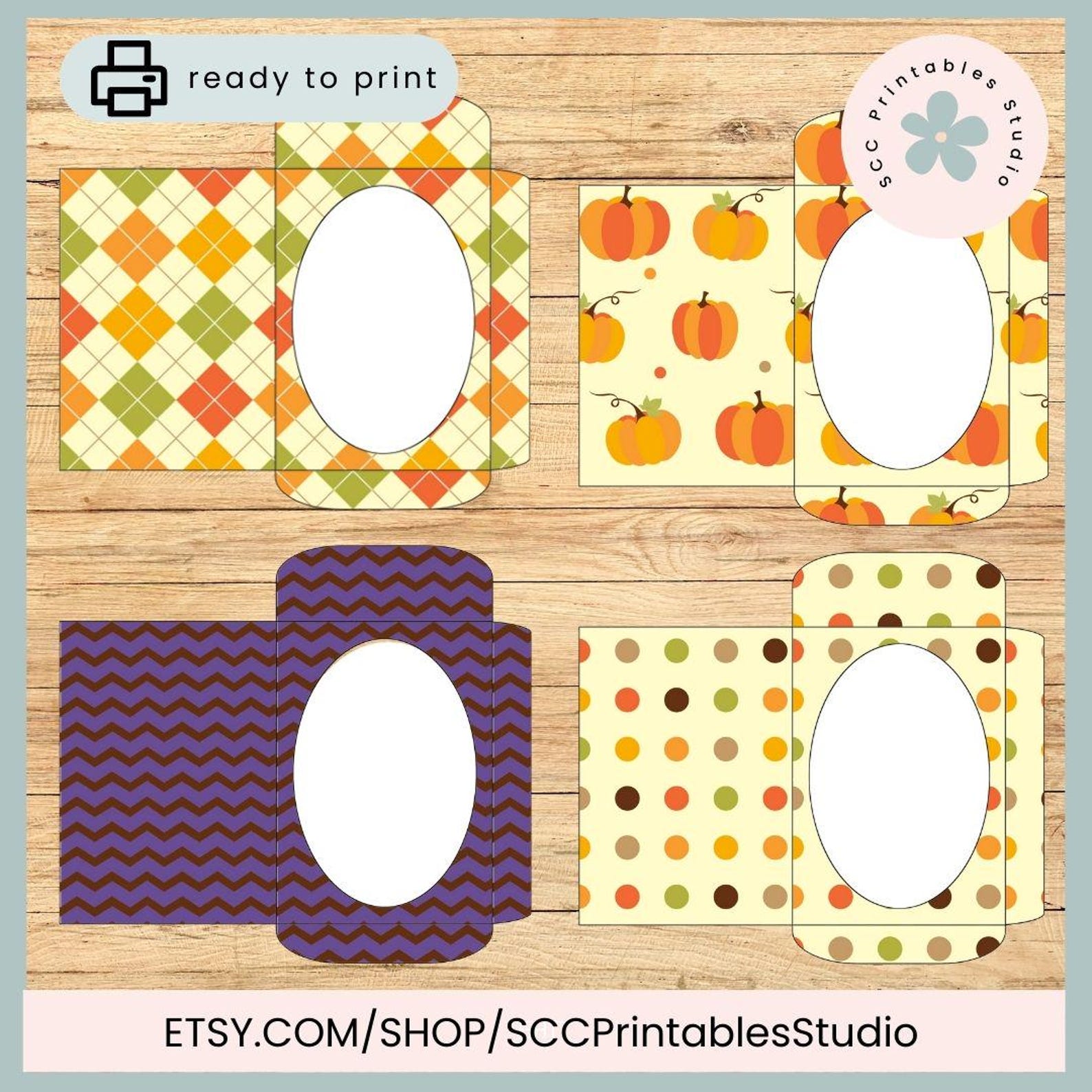 Fall Fling Printable Cocoa Wrapper Kit, Customize & Print at Home Hot ...