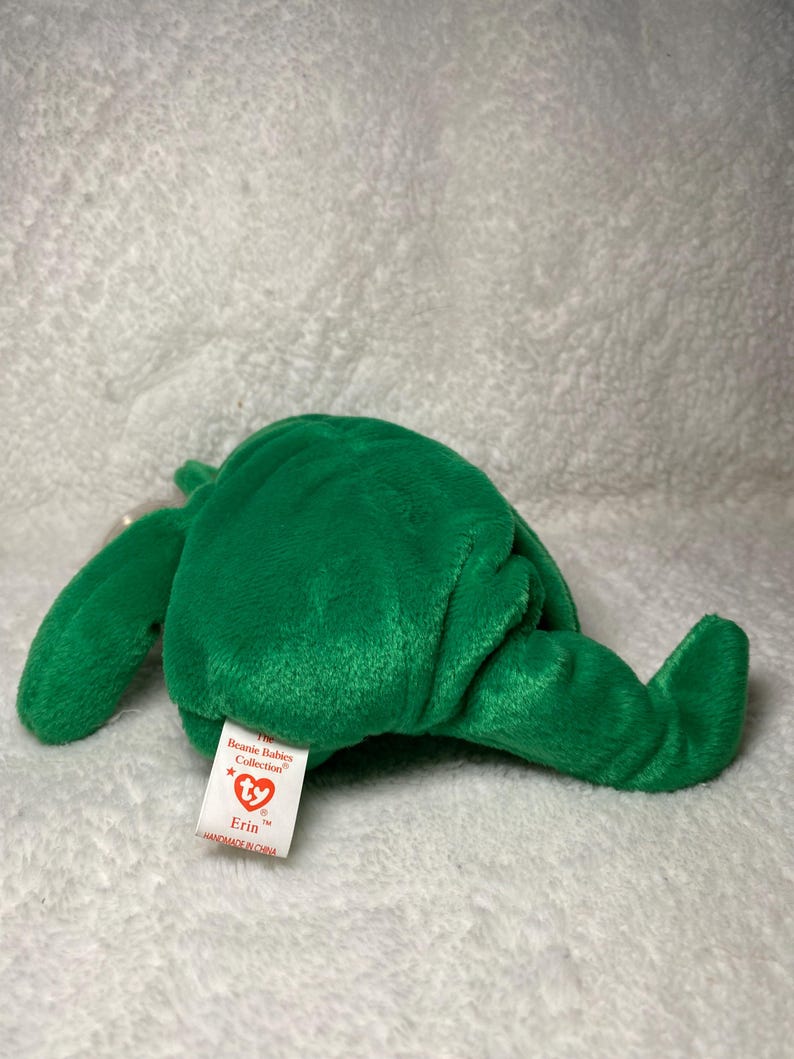Ty Beanie Baby Erin Very Unique “tush Tag” Style #400. TY Inc Only ...