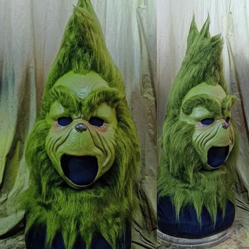 Grinch Mask Svg - Etsy