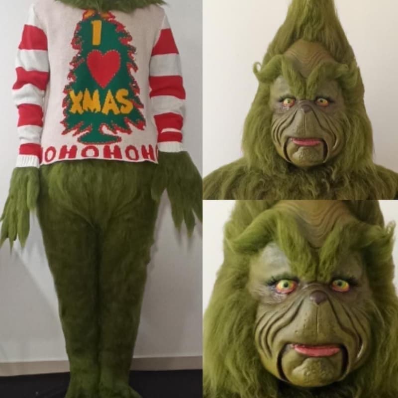 Grinch Full Body Svg - Etsy