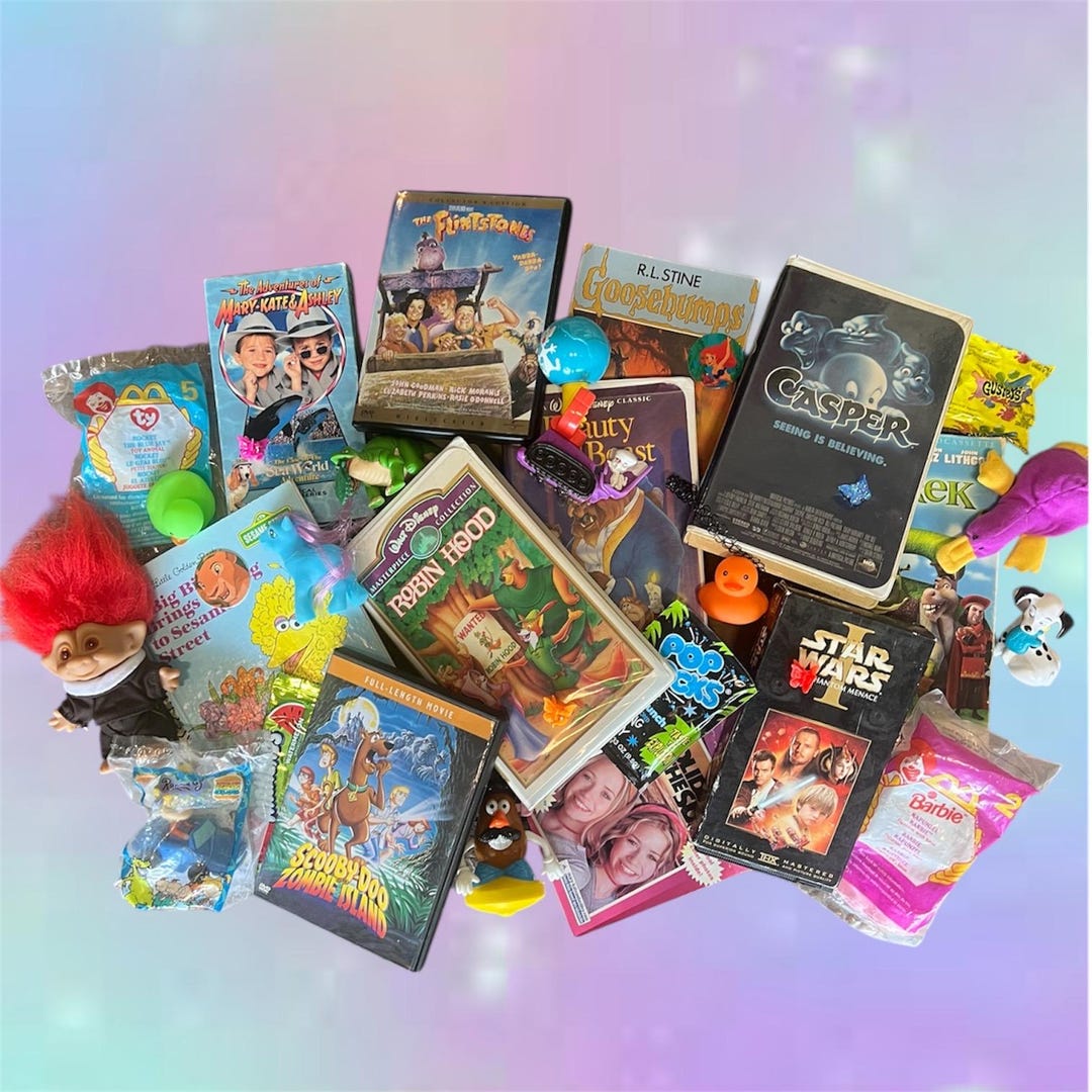 Nostalgic VHS Boxes - Etsy