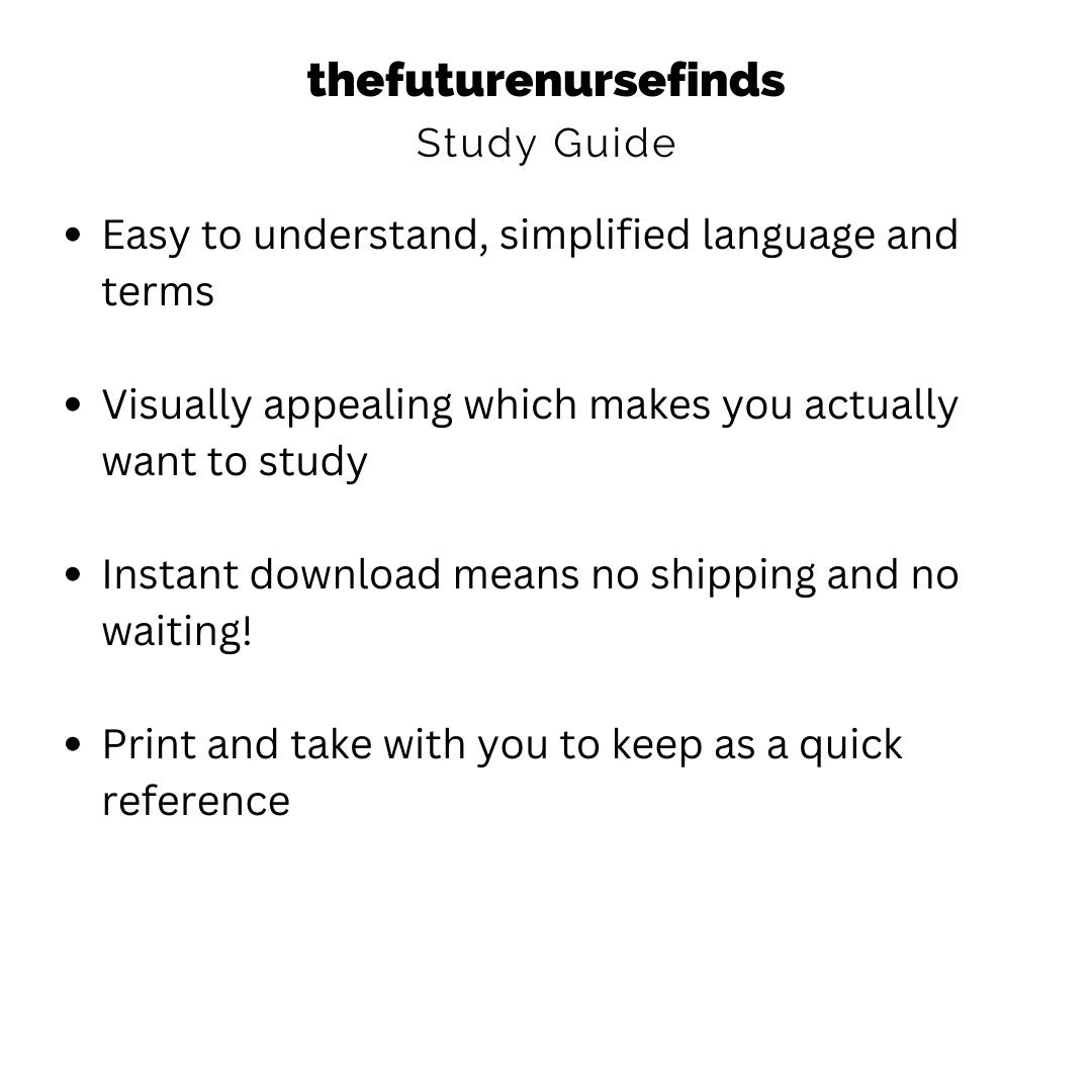 Psychiatric Nursing Notes Bundle: Mental Health Study Guide (digital ...