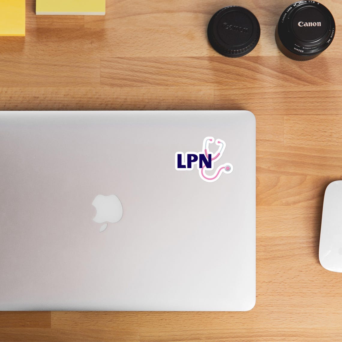 RN LPN Sticker: Stethoscope Vinyl Decal, Nurse Gift - Etsy