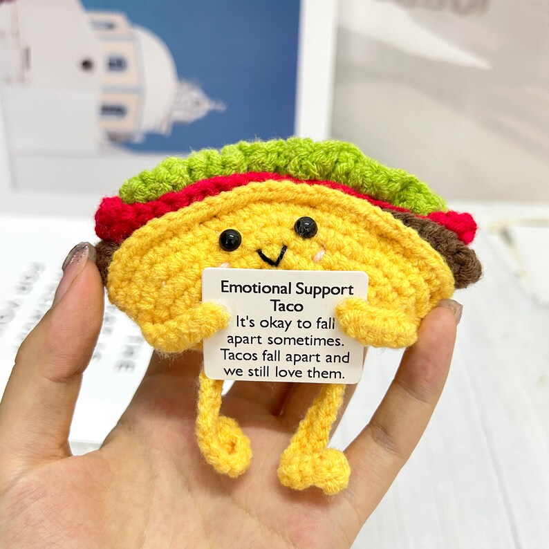 Crochet Food Pattern: Pizza, Ravioli, Taco, Cheese Ball (PDF Pattern, Video Tutorial Included ...