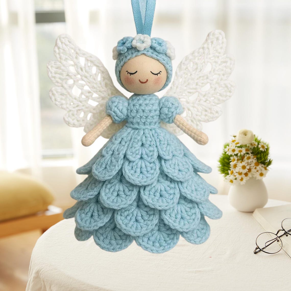 Crochet Angel Pattern, PDF Download, DIY Tutorial, Video Tutorial ...