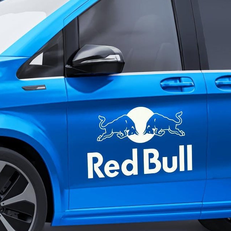 Red Bull Sticker - Etsy