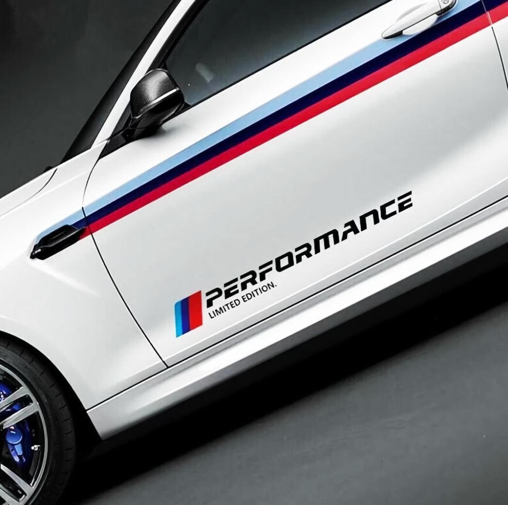 Set 2 Pcs Emblem M Performance Limited Edition | Both Sides Door ...