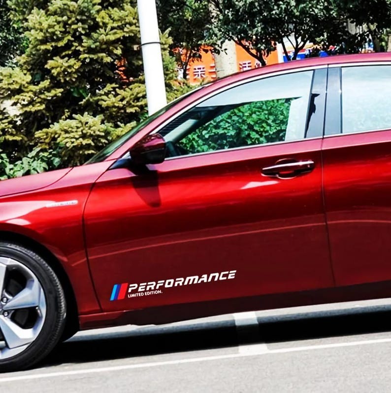 Set 2 Pcs Emblem M Performance Limited Edition | Both Sides Door ...