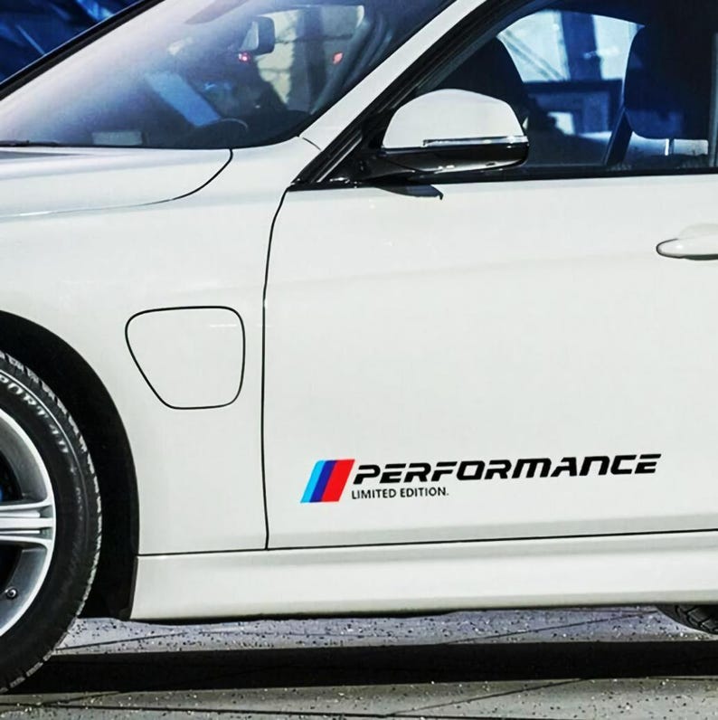 Set 2 Pcs Emblem M Performance Limited Edition | Both Sides Door ...