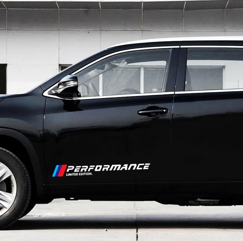 Set 2 Pcs Emblem M Performance Limited Edition | Both Sides Door ...