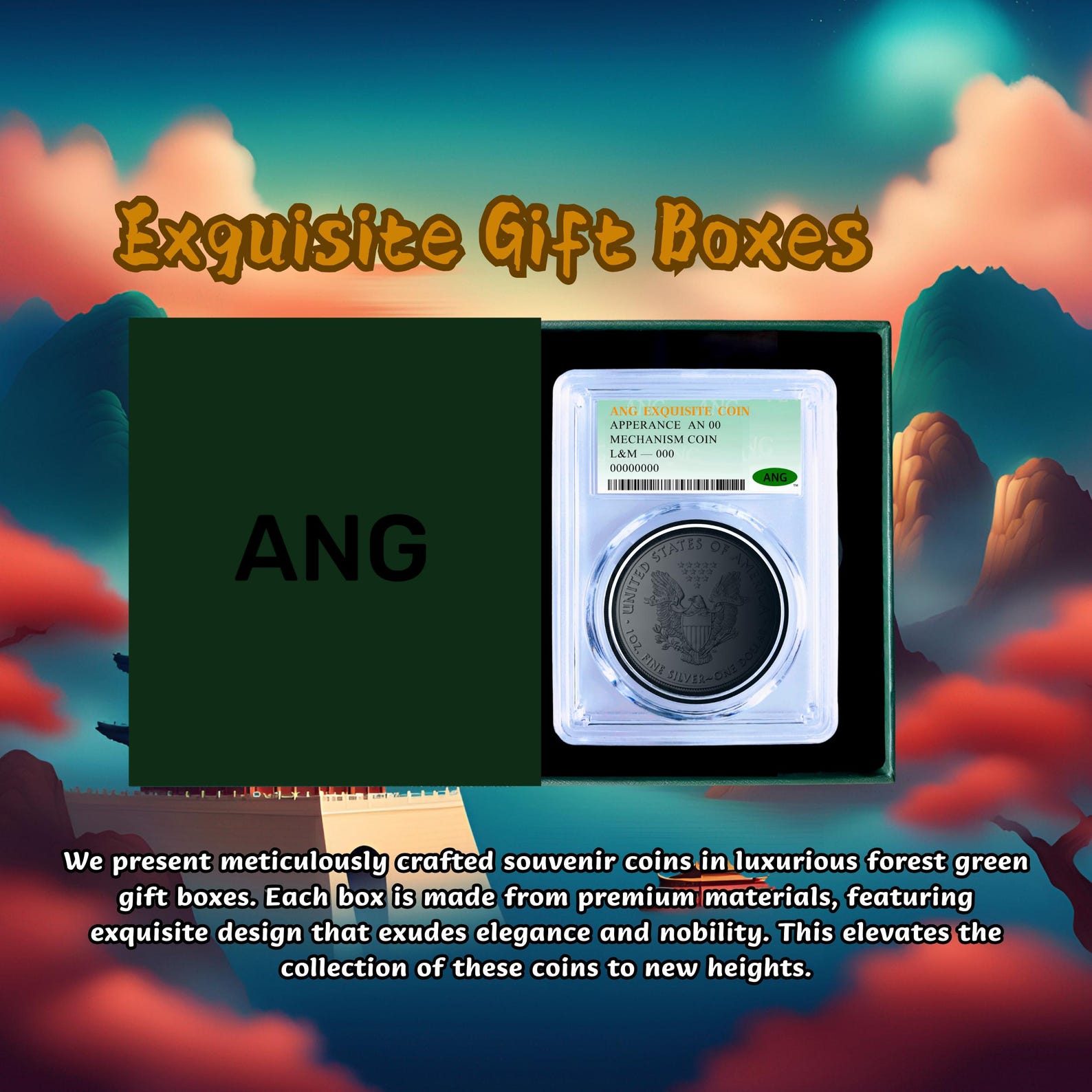 ANG® Antique Collection Coin Vintage-inspired Collectible Coin ...