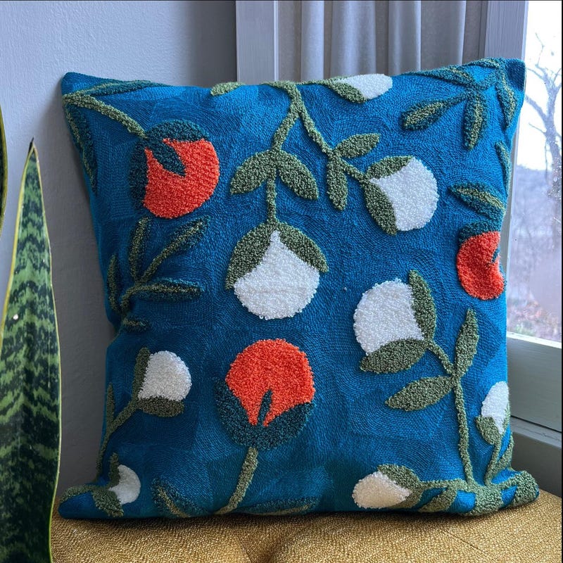 Embroidered Pillows - Etsy