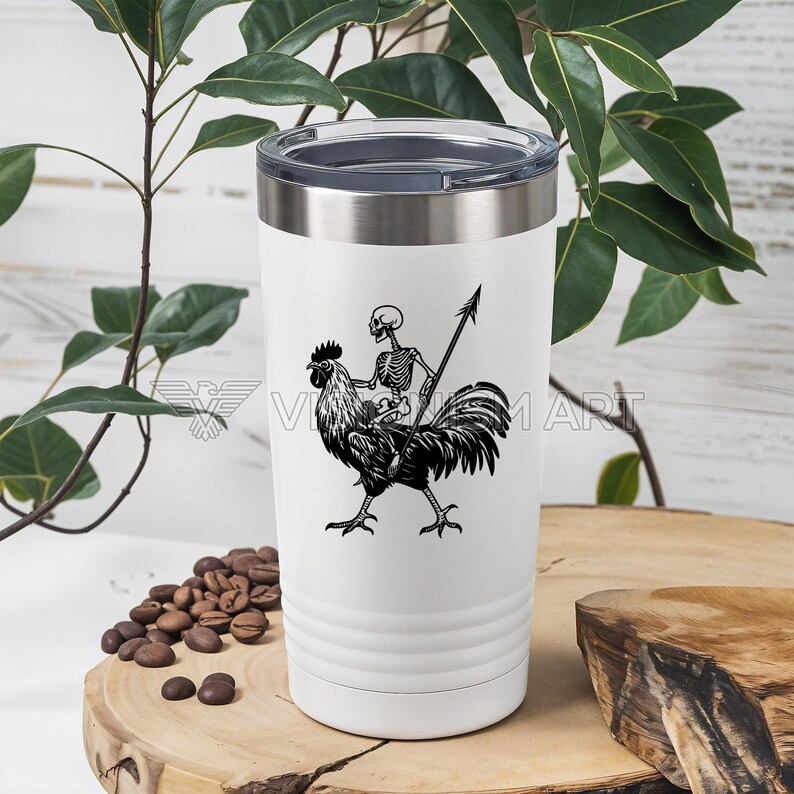 Skeleton Riding Rooster Svg, Funny Chicken Svg, Funny Rooster Svg, Farm ...