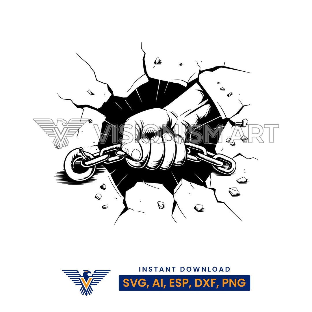 Chain Bound Wrist SVG, Hand Chain SVG, Bound Hand Svg, SVG Cut Table ...