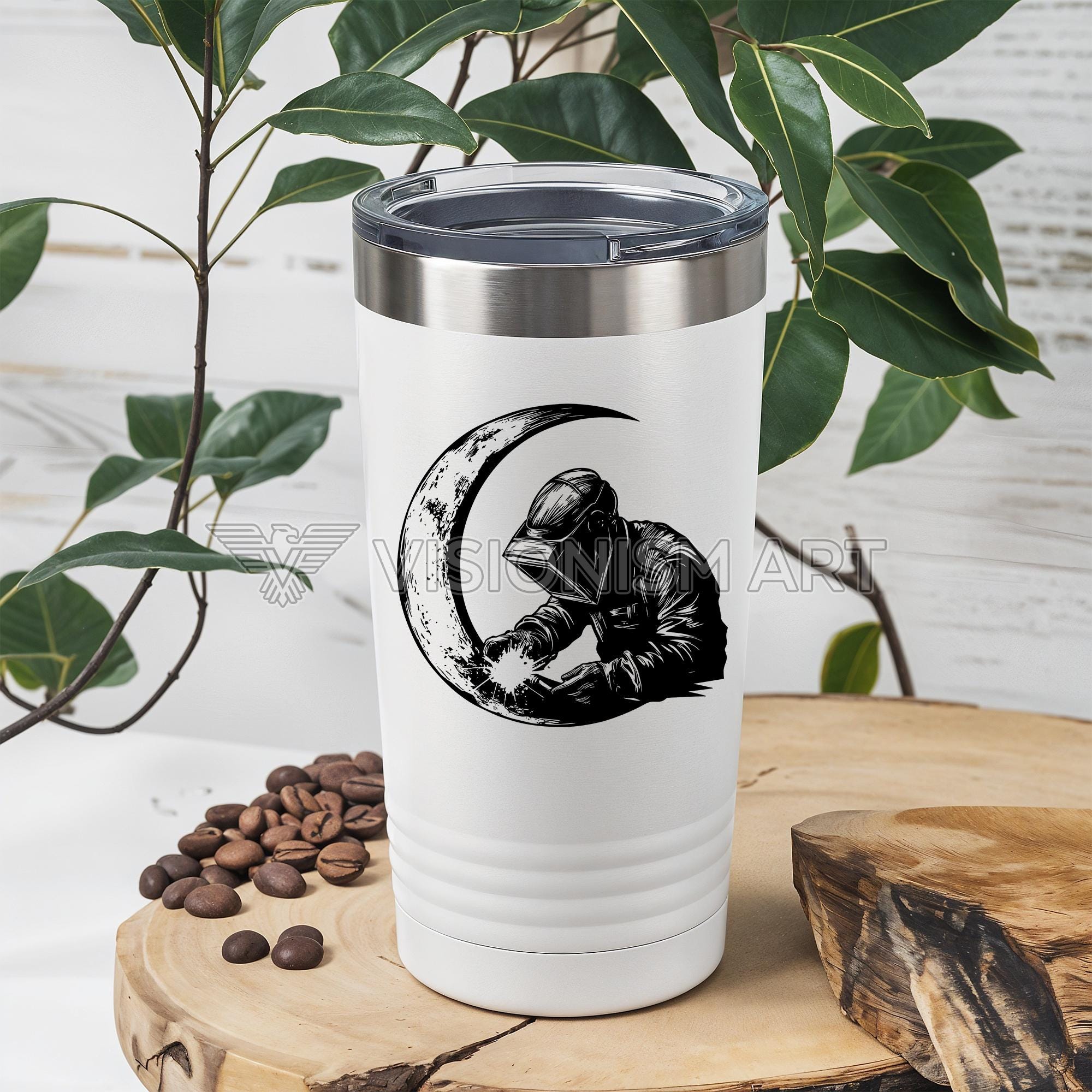 Welder Welding the Moon Svg, Welder Life Svg, Welding Svg, Svg Cut ...