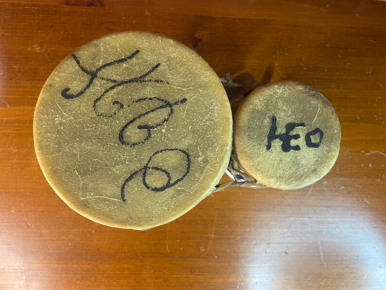 Vintage Handmade Native Bongo Drums - Unique and Authentic - Etsy