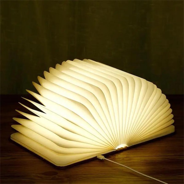 Book Lamp - Etsy