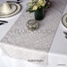 Silver Lace Table Runner - Etsy