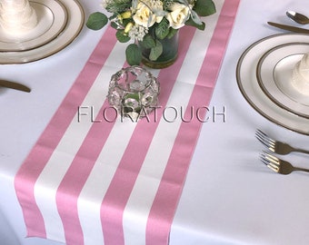 Pink Table Runner - Etsy