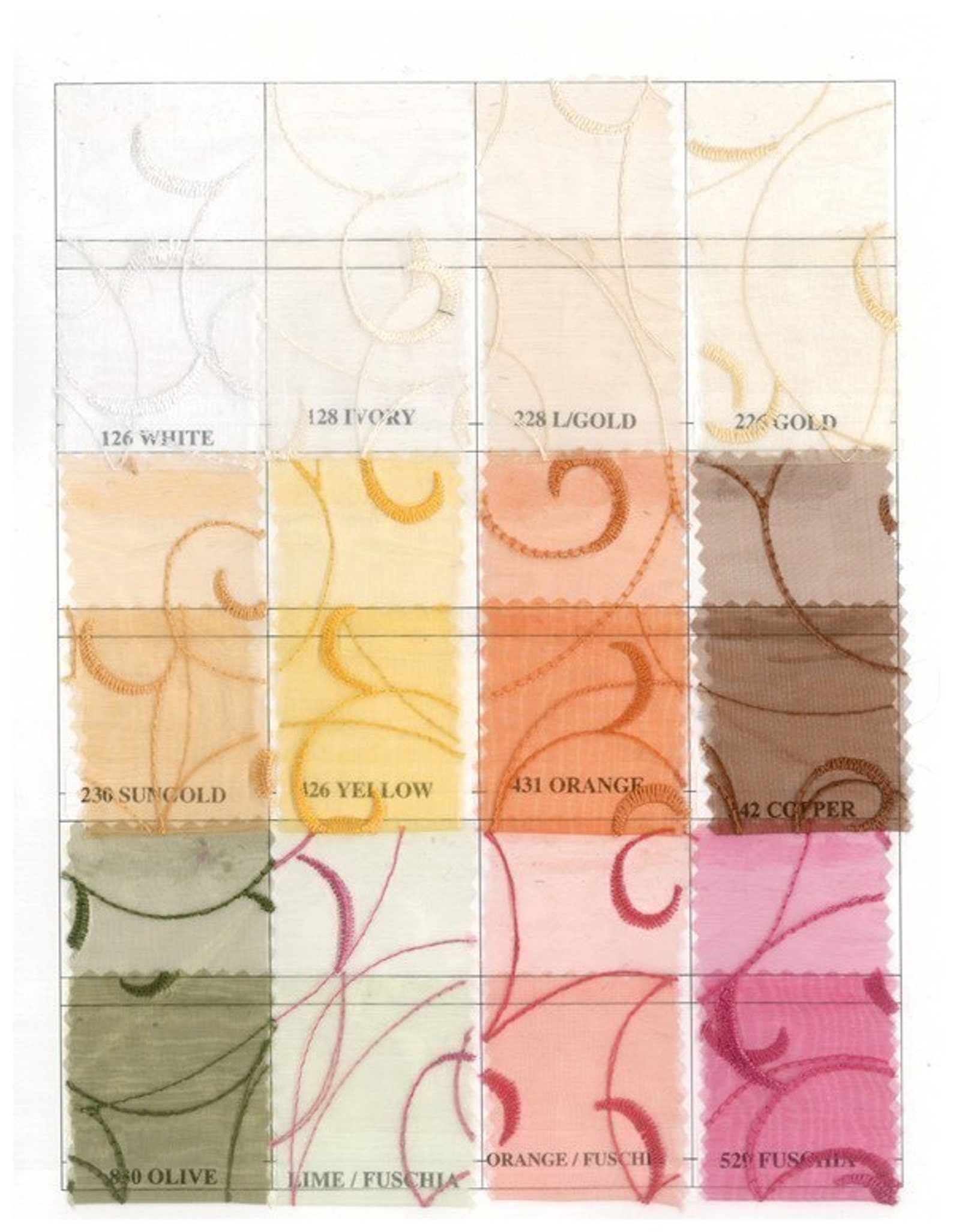 Swirl Organza Embroidery Wedding Table Overlay - Etsy