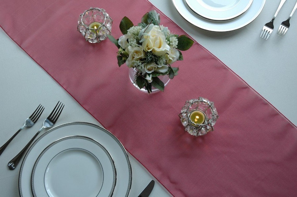 Sheer Crystal Organza Wedding Table Runners - Etsy