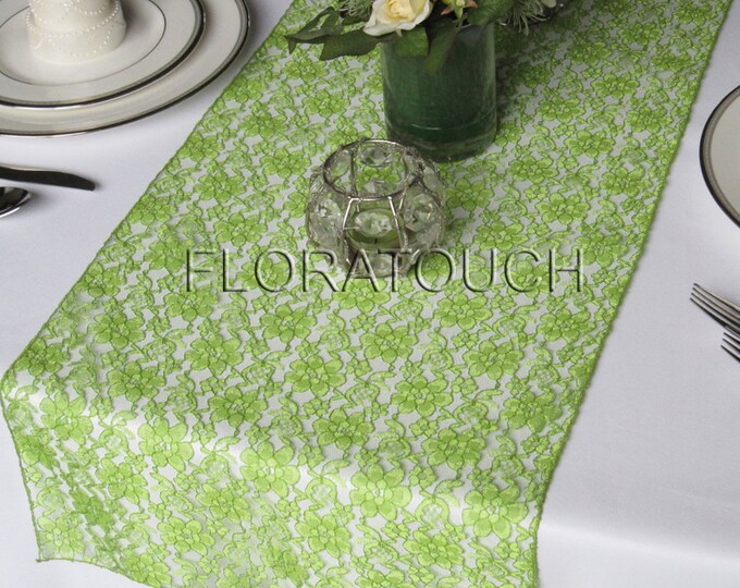 Red Lace Wedding Table Runner - Etsy