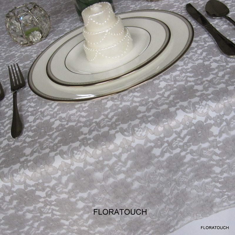 Yellow Lace Wedding Table Overlay - Etsy