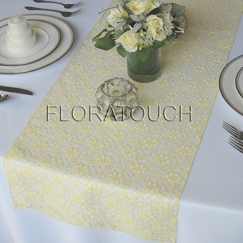 Yellow Lace - Etsy