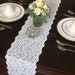 Thick Ivory Lace Table Runner Wedding Table Runner 9 Wide Livory05 - Etsy
