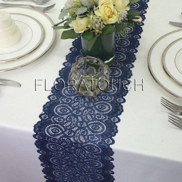 Navy Table Runner - Etsy