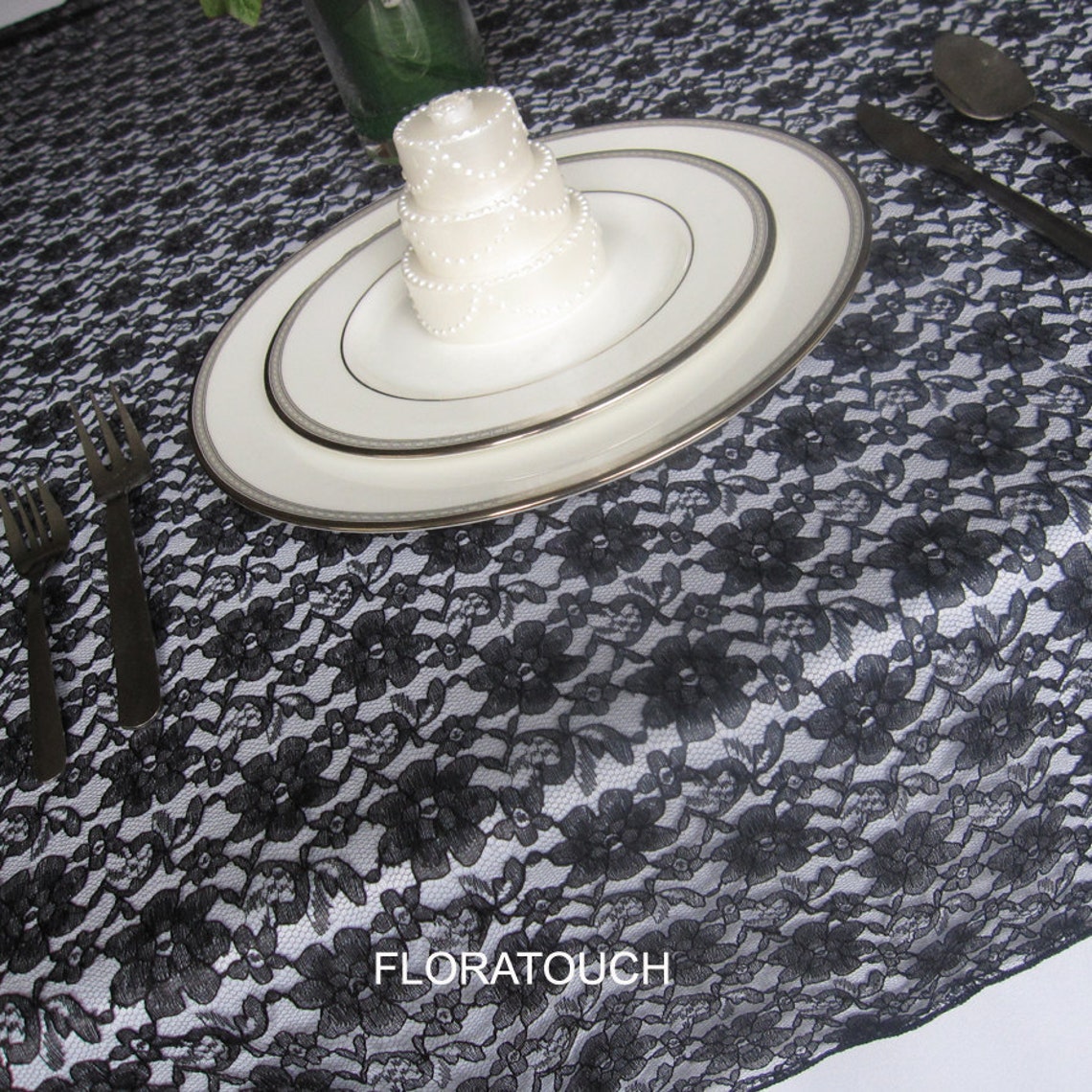 Yellow Lace Wedding Table Overlay | Etsy