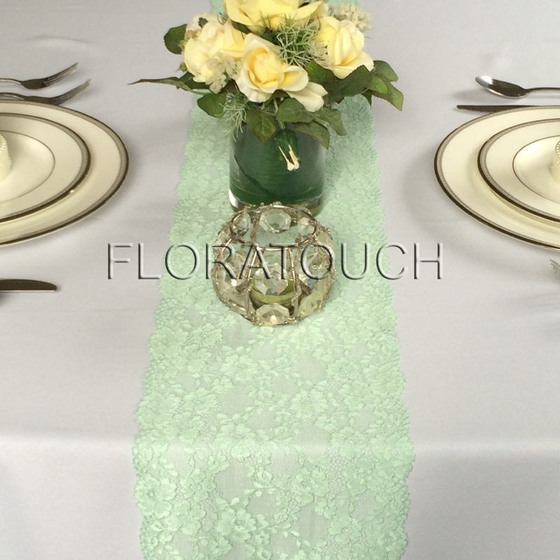 Mint Lace Table Runner Wedding Table Runner LM04 - Limited Stock - Etsy