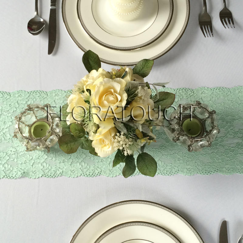 Mint Lace Table Runner Wedding Table Runner LM04 - Limited Stock - Etsy
