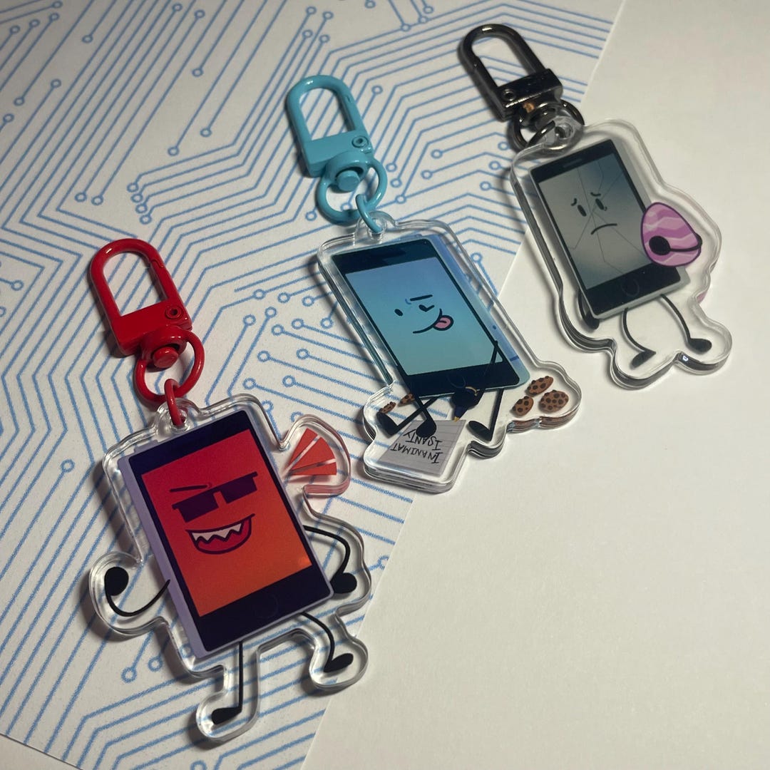 INANIMATE INSANITY MEPHONES Acrylic Keychains, Mephone4, Mephone4s, Mephone3gs - Etsy