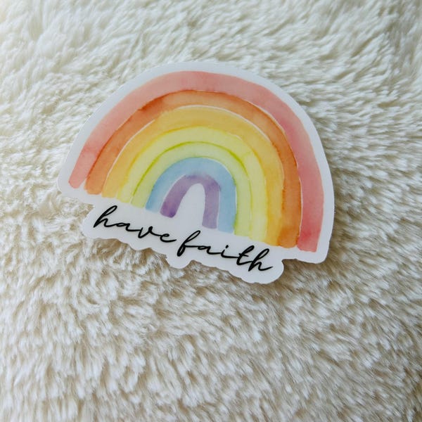 Faith Sticker - Etsy
