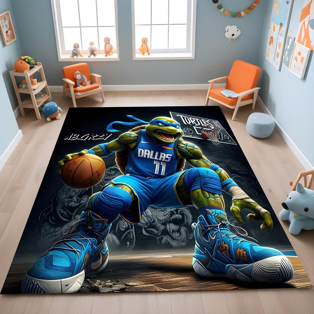 Cartoon Turtle Rug,turtle Rug,kids Room Rug,animal Rug,playroom Mat ...