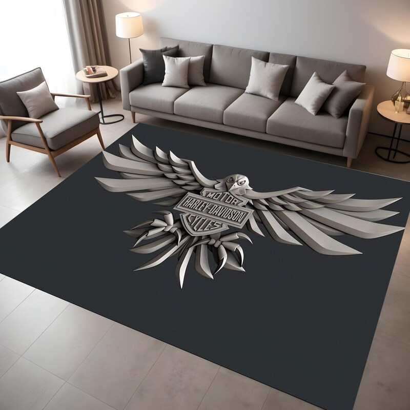 Motorcycle Rug - Etsy