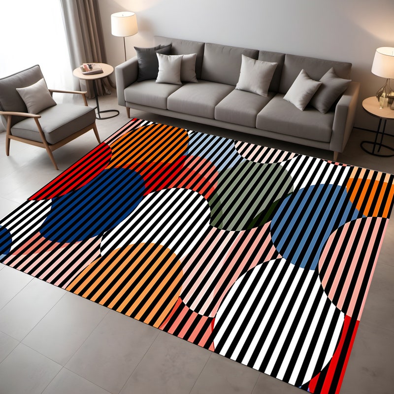 Graphic Rug - Etsy