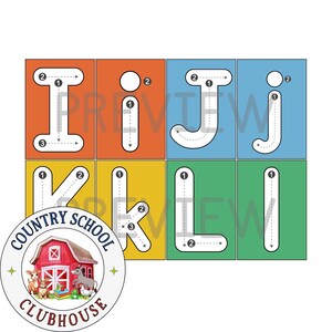 Alphabet ABC Letter Formation Flashcards | Handwriting | Orton ...