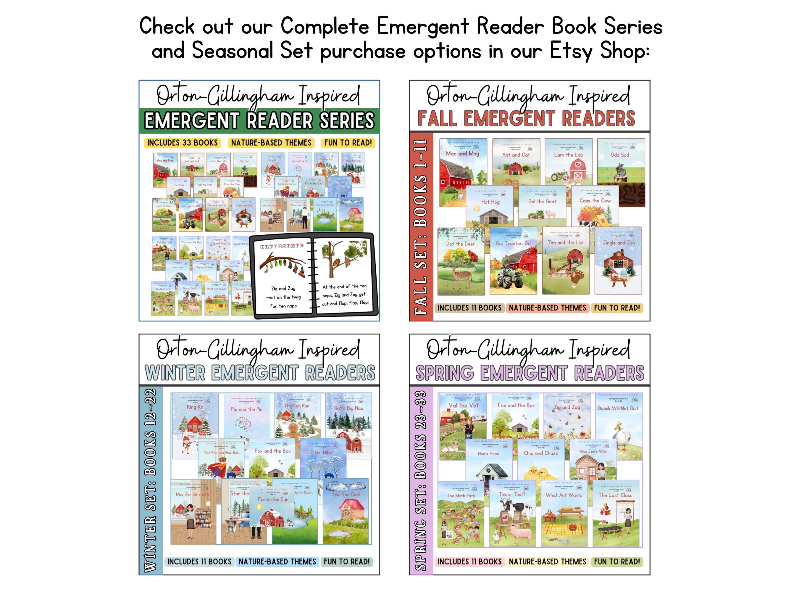 Land Ecosystems Theme Emergent Reader Book | Letter S | Orton ...